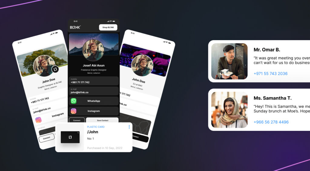 BL1NK – Revolutionizing Digital Business Cards – Abiroot